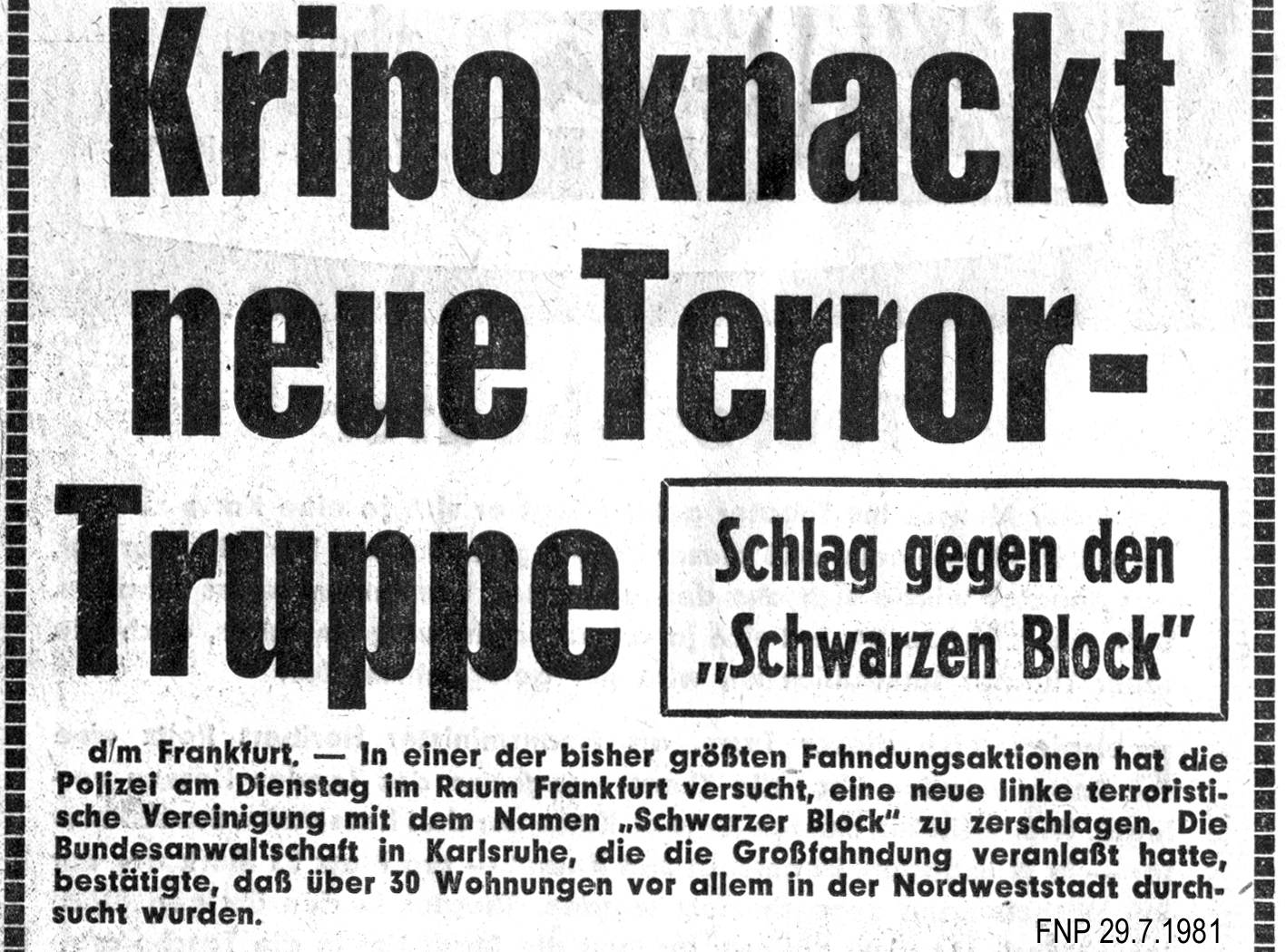 Der Schwarze Block: Wer hat Angst vor dem … | Overton Magazin